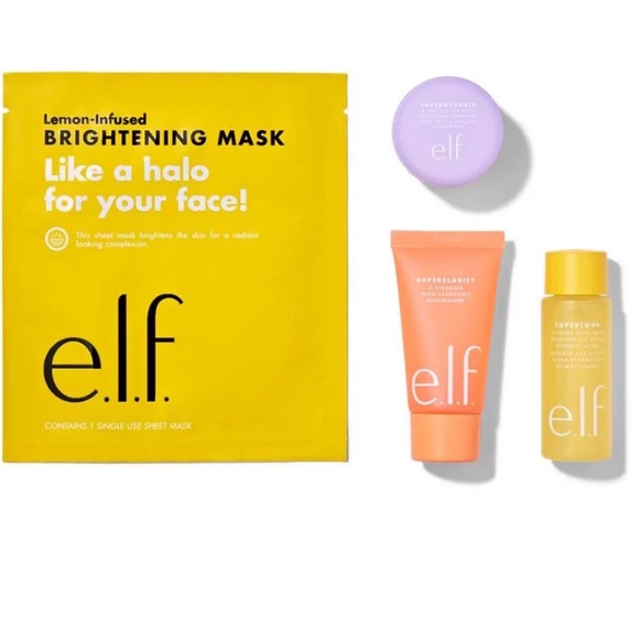 ELF | Skincare | Elf Skincare Set With Yellow And Orange Packaging ...